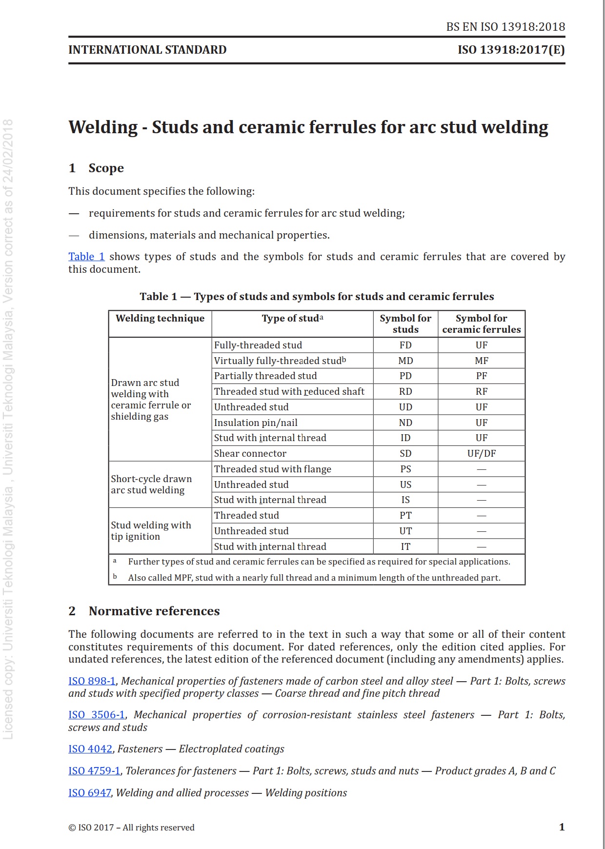 Welding - Studs - COUPLER.,LTD